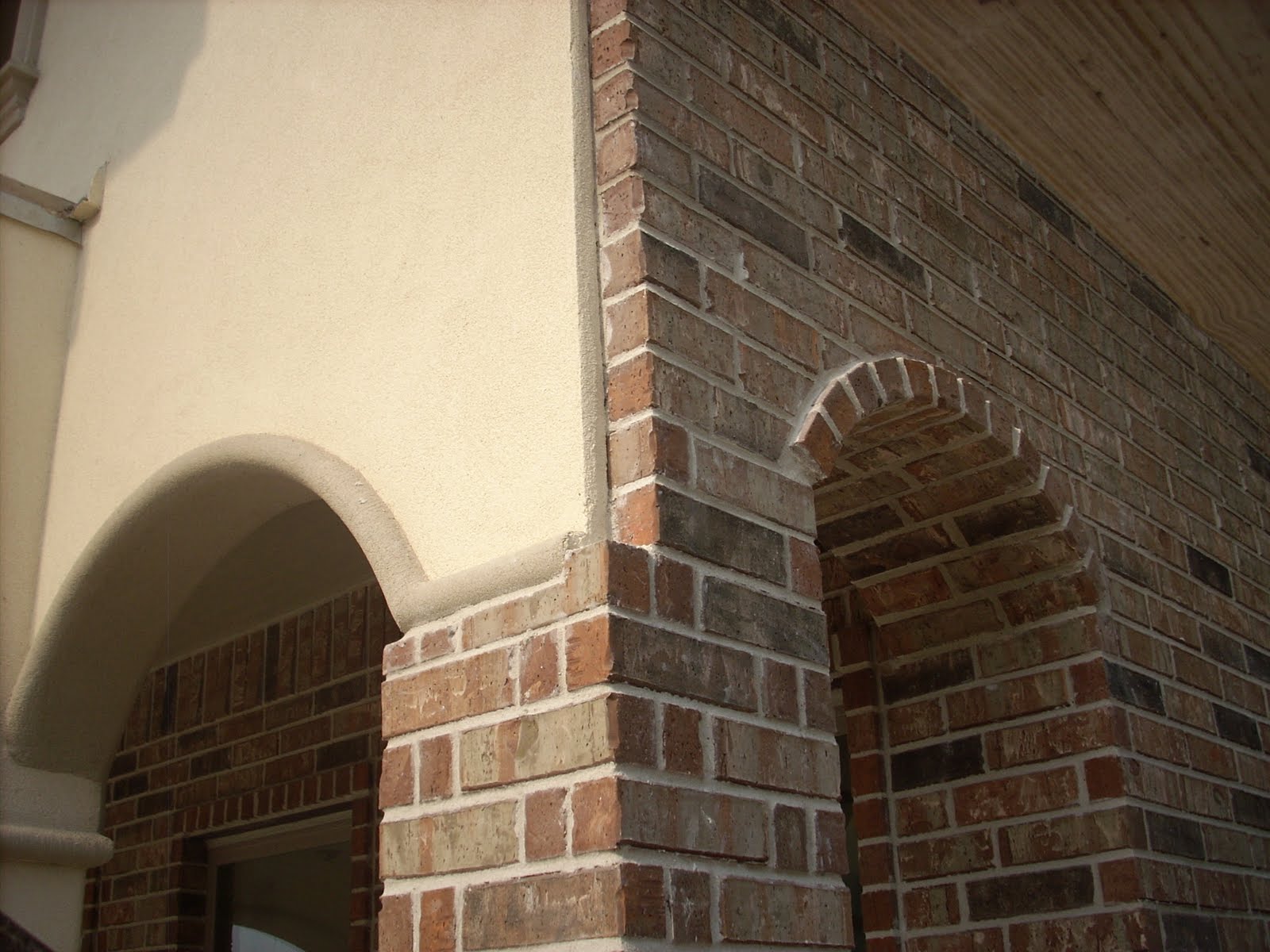 Perk Lane House Construction: First Brick Arch