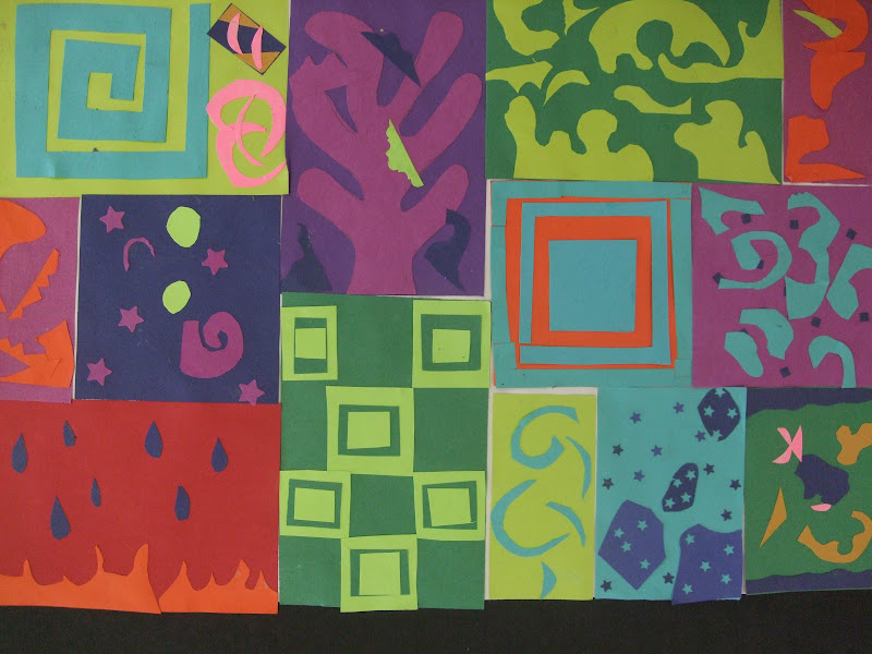 Starry Knights: Matisse Paper Collage