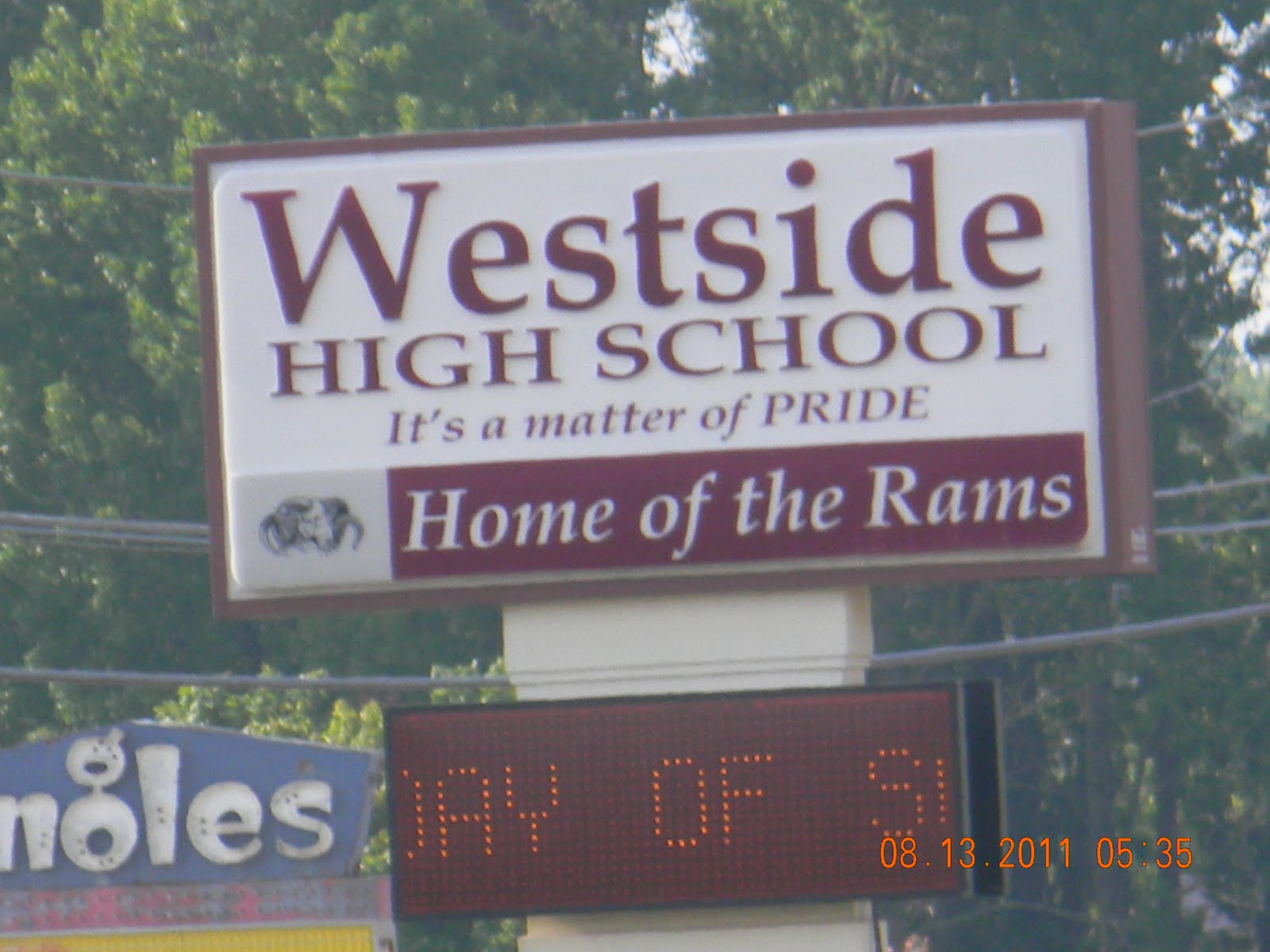 High School Stadium Blog: Westside High School, Anderson, SC