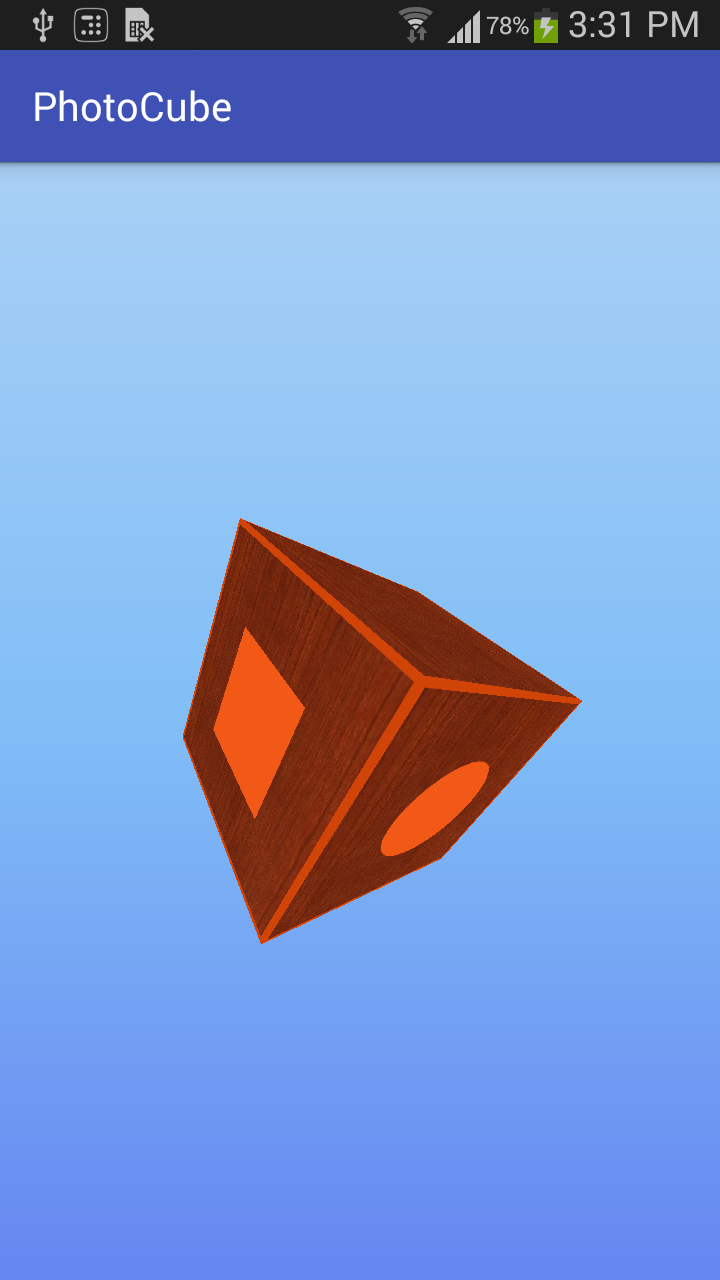 Draw 3D photo cube with OpenGL in Android - Android Tips