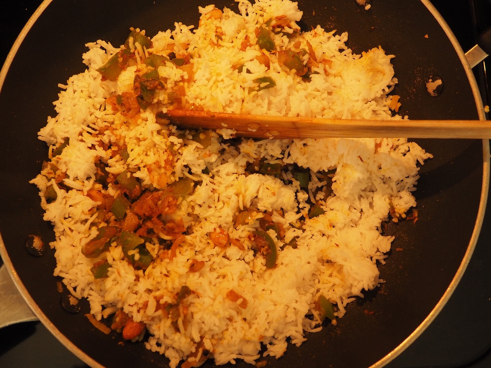 Meri Rasoi: Bell Pepper Rice / Capsicum Rice