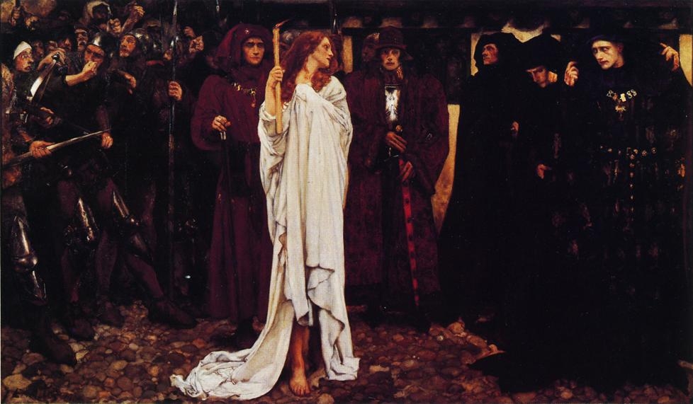 Edwin Austin Abbey, The Penance of Eleanor | Dark Classics