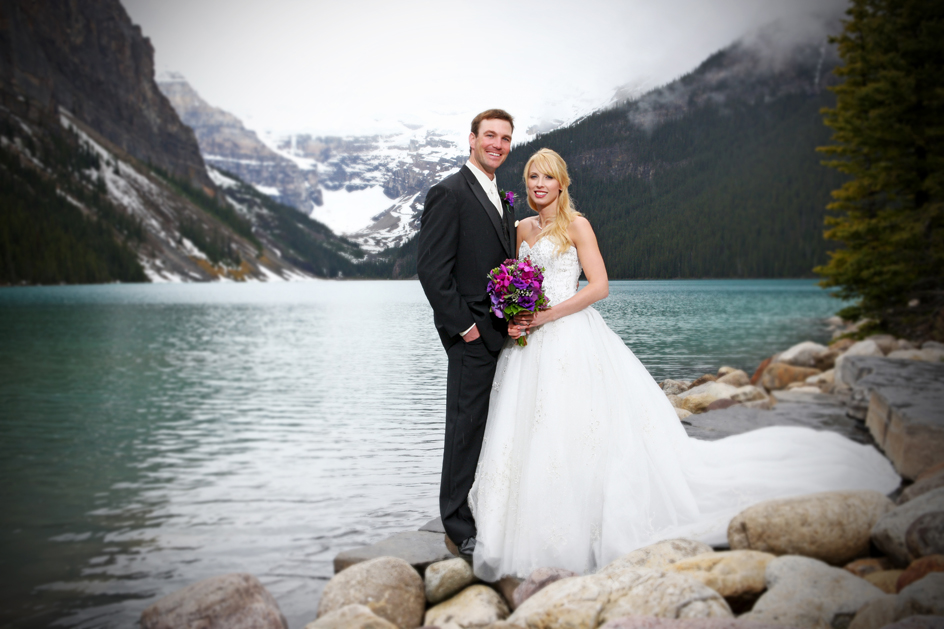 Alpine Peak Photography: Lake Louise Wedding Photographer - Candice ...
