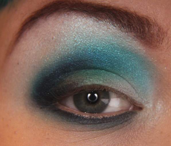 Makeup your Jangsara: Tutorial: Teal Darling