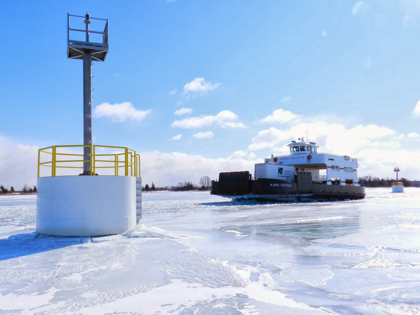 FERRY CABIN NEWS: IT'S WINTER, STILL