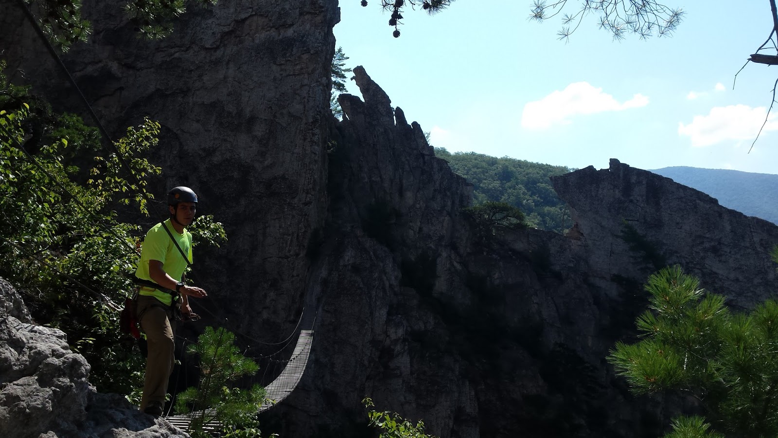 Visions of Virginia: West Virginia's Via Ferrata