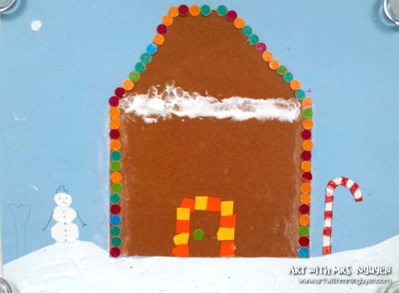 Gingerbread Houses (2nd) | Art with Mrs. Nguyen