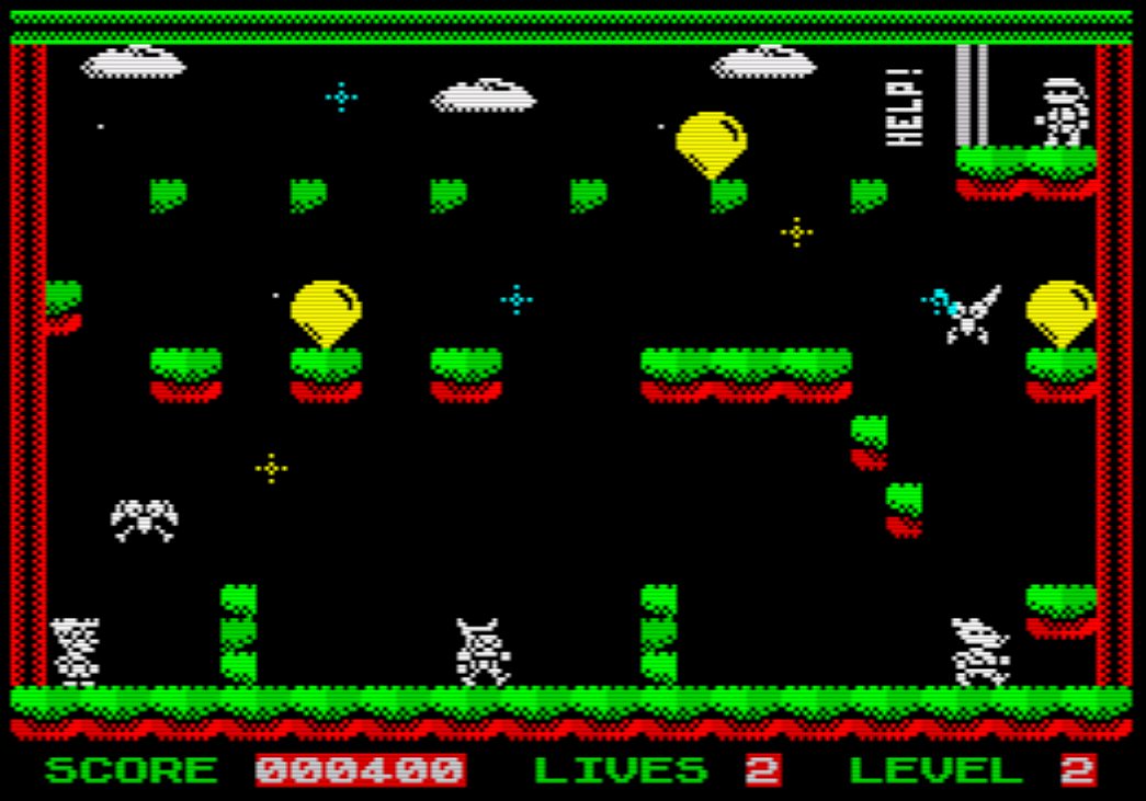 Indie Retro News: Heroes Rescue - Amstrad platforming homebrew is now on the ZX Spectrum