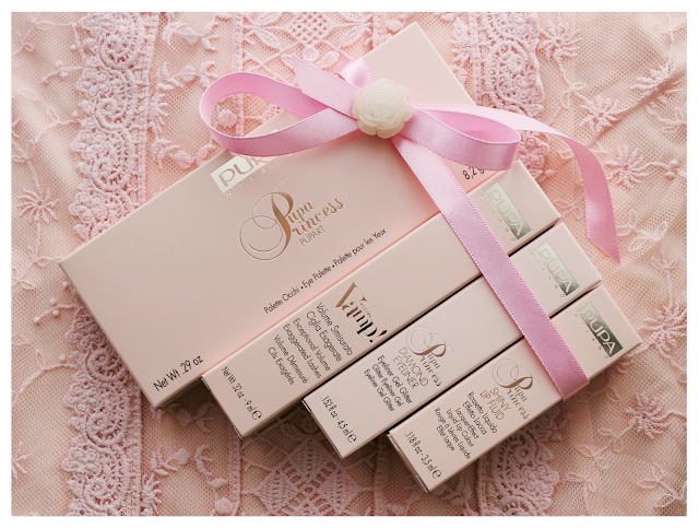 Pupa "Princess" Collection - Eye Palette Pupart & Shiny Lip Fluid 001 Nude