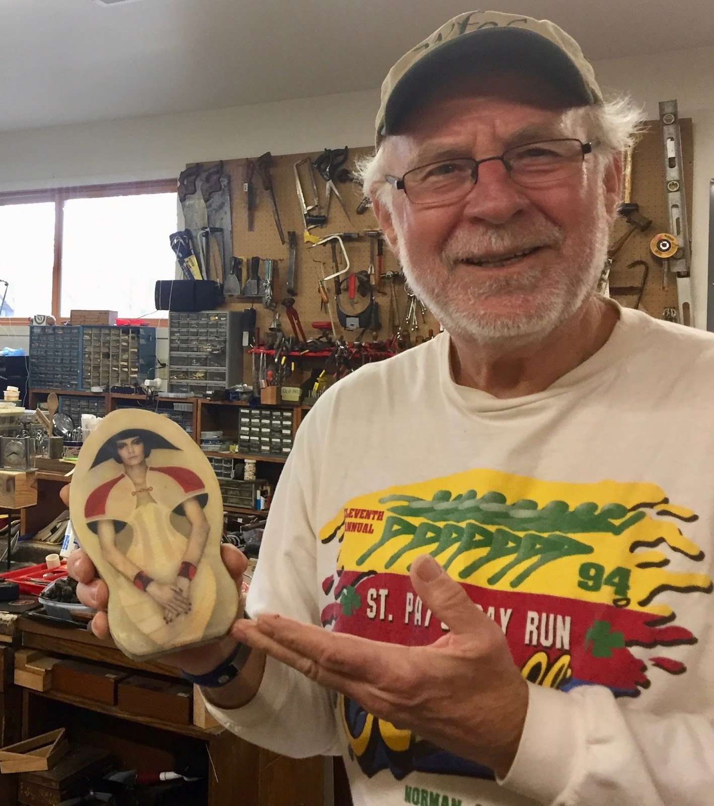 Midway Messenger: Ray Papka, mixed-media artist at Wallace Station, has ...