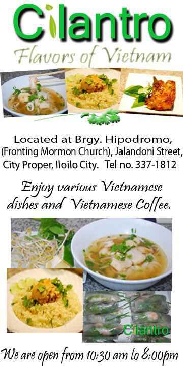 Everything Iloilo: CILANTRO VIETNAMESE COFFEE: As promised, and more