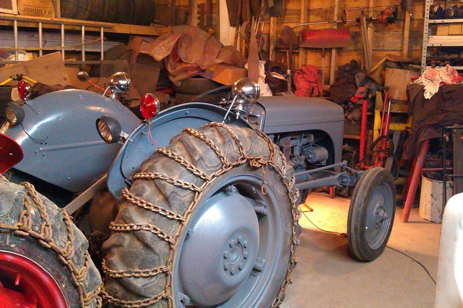 My 1955 Ferguson TEA 20 that my grandfather restored and gave to me