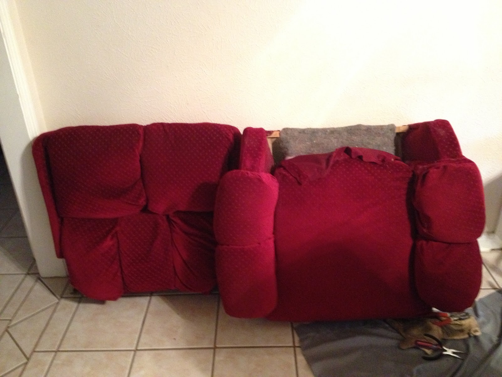 Scout & Bradley's Human: Reupholstered and Redesigned Recliner