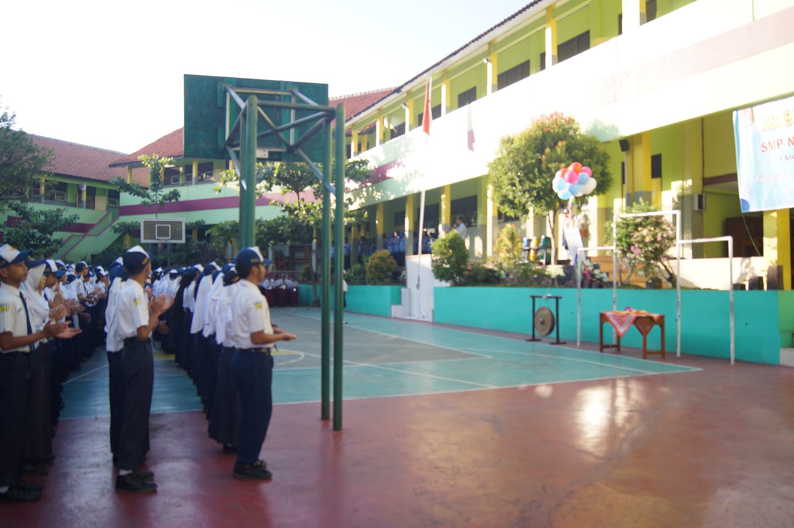 SMP NEGERI 8 SEMARANG: Pelaksanaan MPLS Siswa Baru SMP Negeri 8 ...