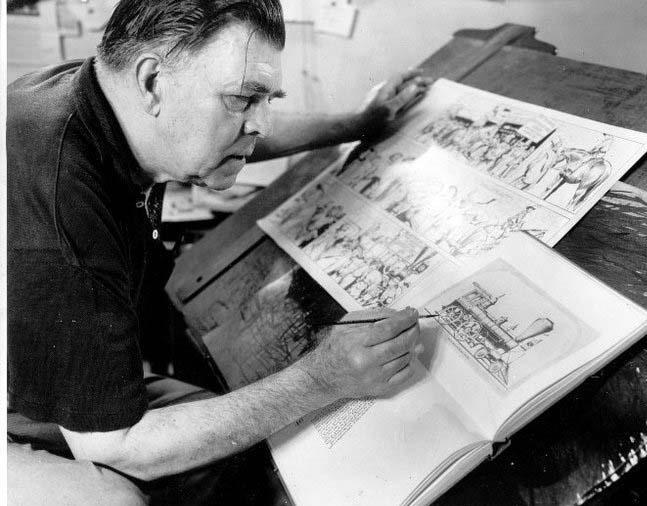 Original Comic Strip, Animation and Illustration Art: Encore un Frank ...