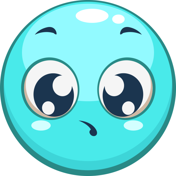 Aqua Smiley | Symbols & Emoticons