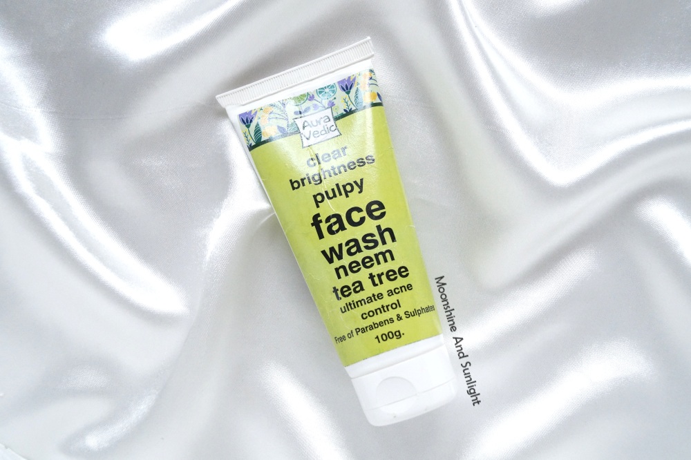 Aura Vedic Tea Tree and Neem Pulpy Face wash Review - Indian Fashion ...