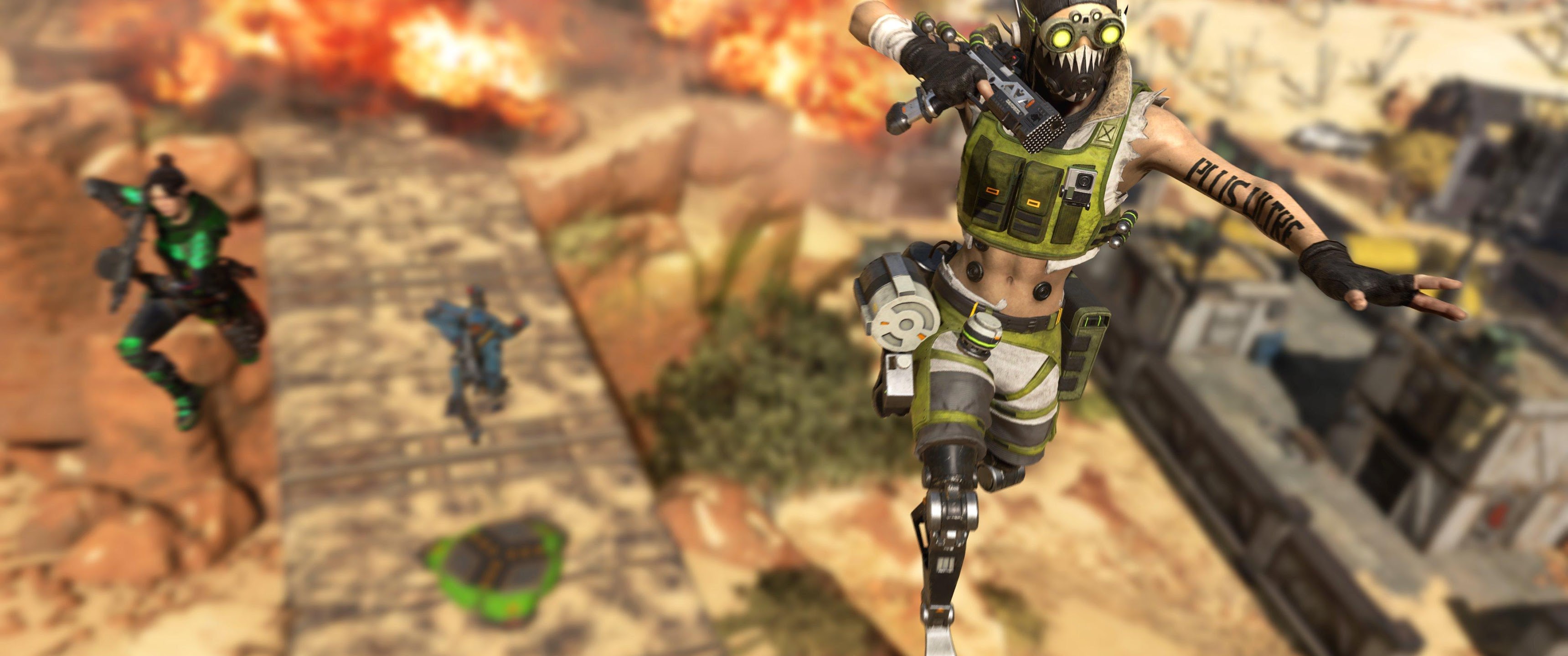 Apex Legends, Octane, Jump Pad, 4K, #73 Wallpaper iPhone Phone