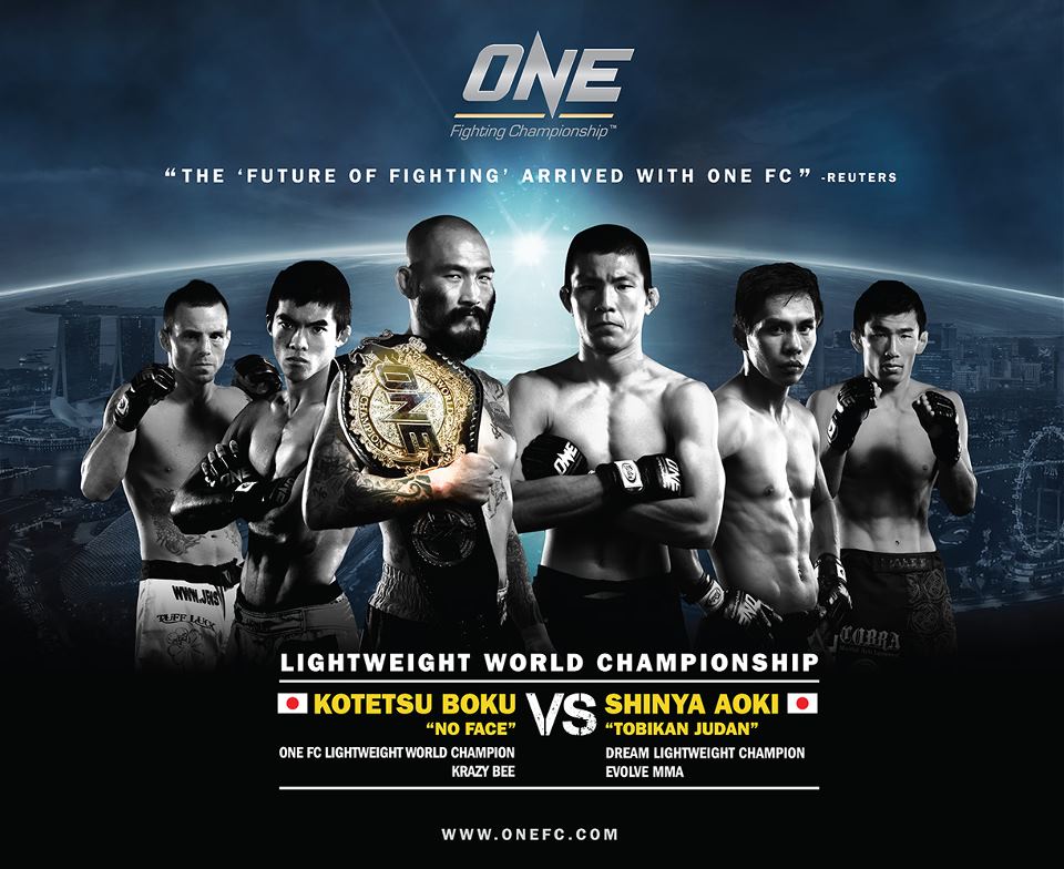 Evolve MMA : ONE FC: Kings and Champions in 4 days!