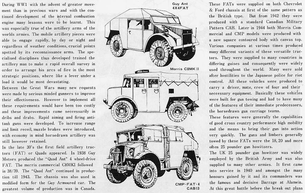 Tamiya 35044 - British 25Pdr. Field Gun & Quad Gun Tractor(Canadian ...