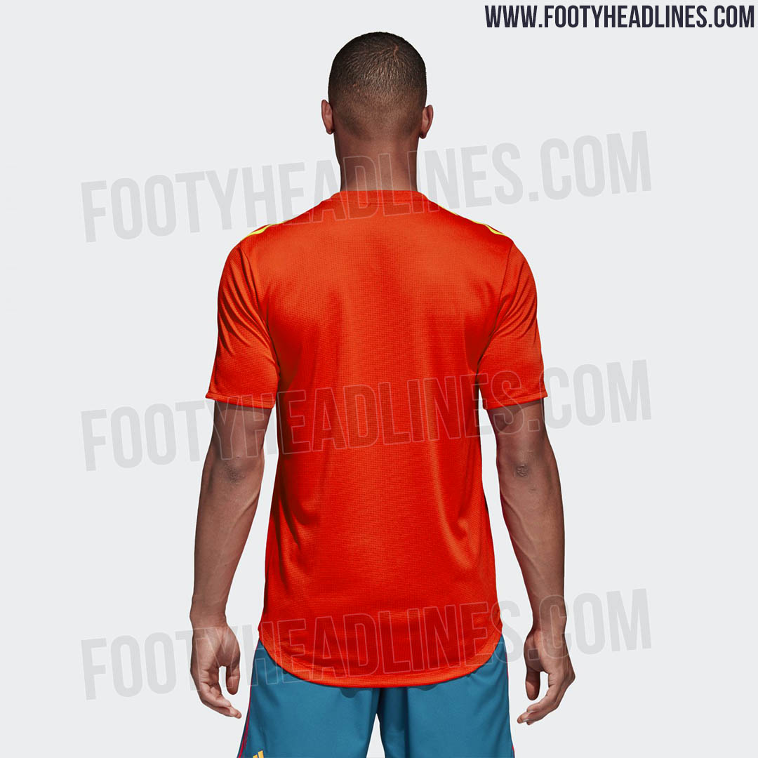 Spain 2018 World Cup Home Kit Released - Footy Headlines