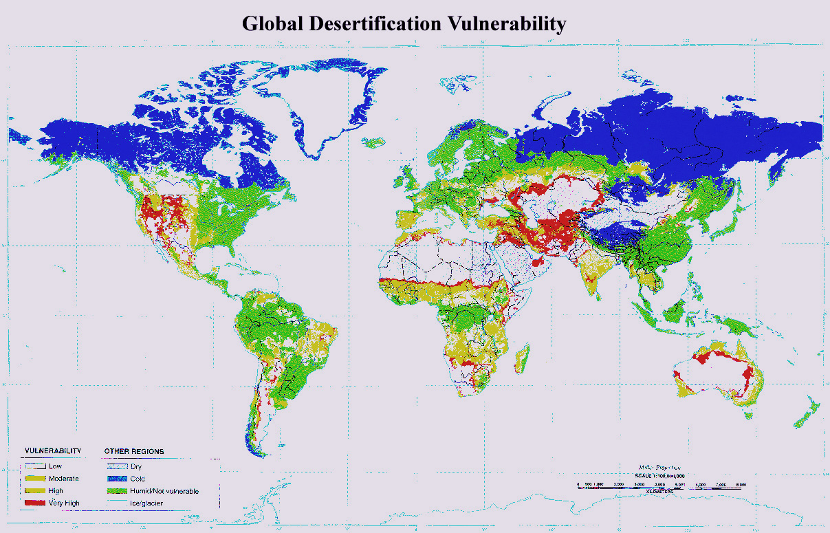 Desertification Map