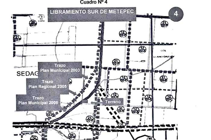 Litigio de años por un terreno y libramiento en Metepec - Toluca ...