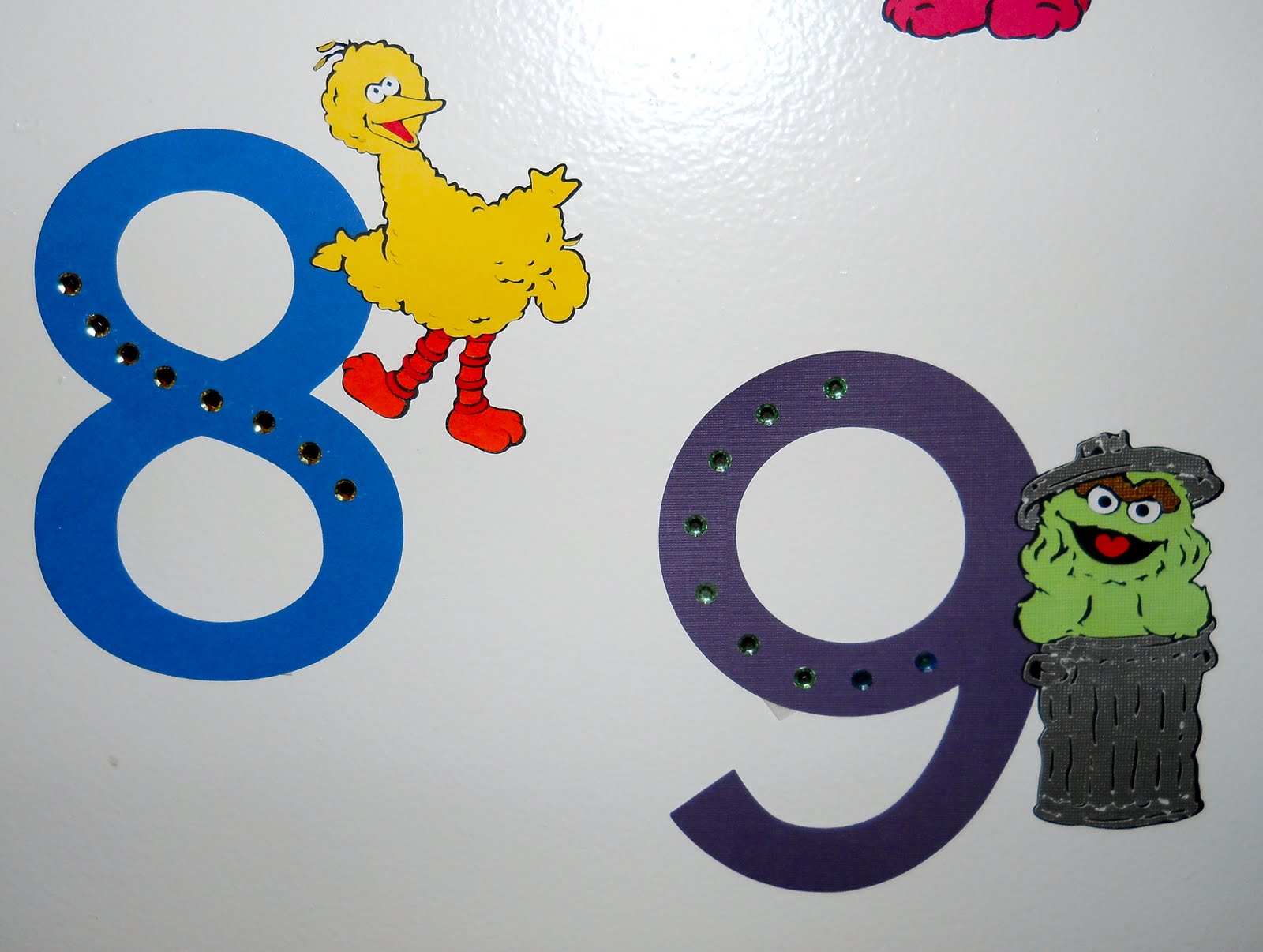 Creative Keepsakes Custom Scrapbooks: Sesame Street Numbers