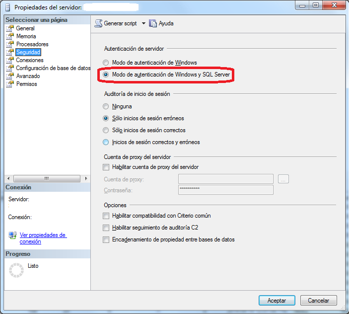 Conectar a SQL Server 2012 desde APP Android.