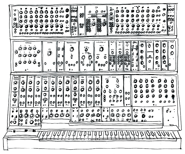 MATRIXSYNTH: SYNTH EVOLUTION - Illustrations of Classic Synthesizers