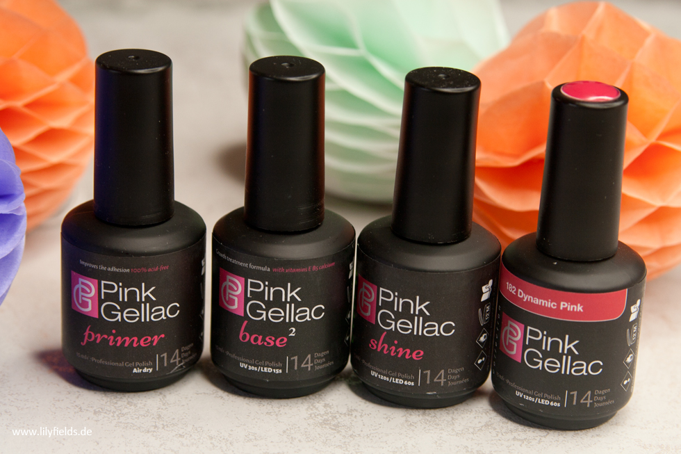 Pink Gellac - Gel Polish Starter Kit - Review - Lilyfields