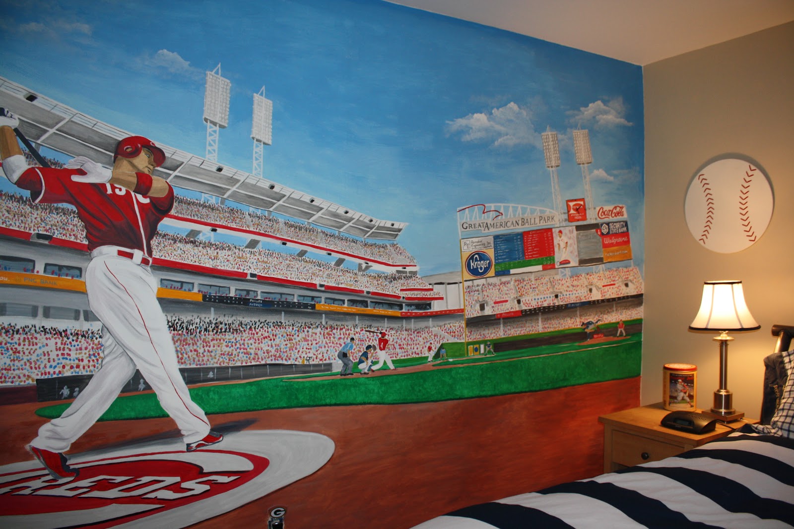 Because Home Should Be Great: Homerun! (baseball room reveal)