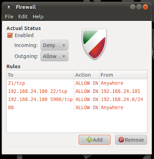 fraterneo GNU/Linux: Configurando el firewall de Ubuntu