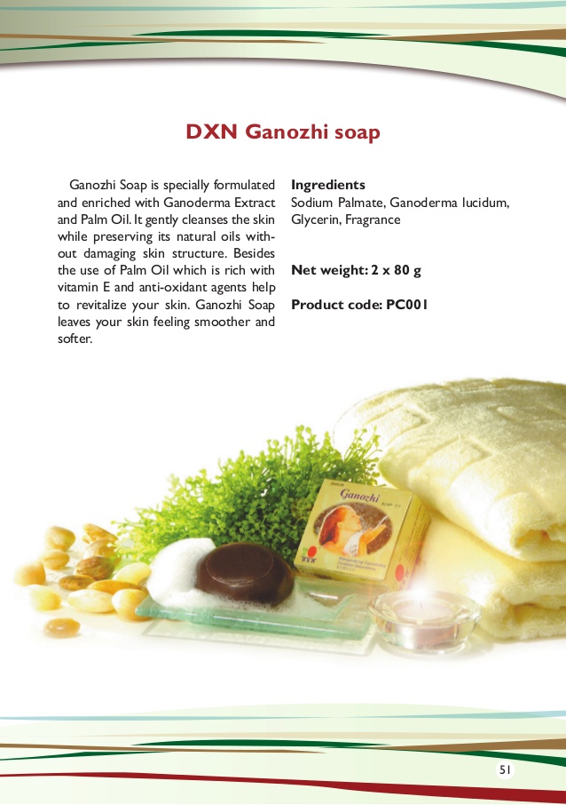 Ganozhi Soap | DXN Pakistan