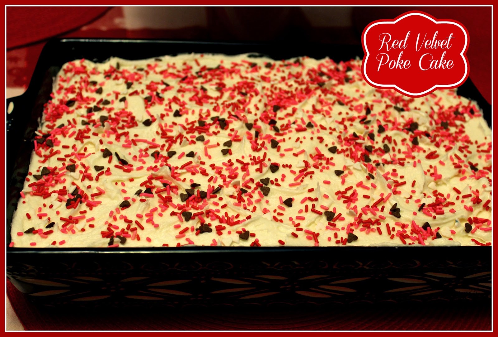 Sweet Tea and Cornbread: Red Velvet Poke Cake!