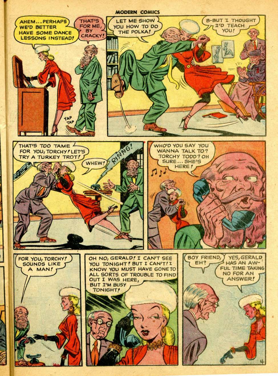 Ominous Octopus Omnibus: Torchy - MODERN COMICS #89