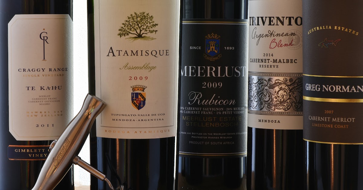 New Hampshire Wine-man: (Meritage) International Bordeaux-Styled Red Wines