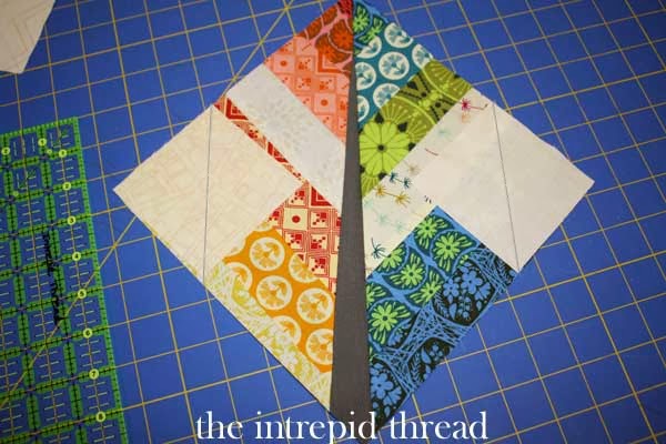 Leaf (feather) Quilt Block Tutorial and Giveaway | The Intrepid Thread ...