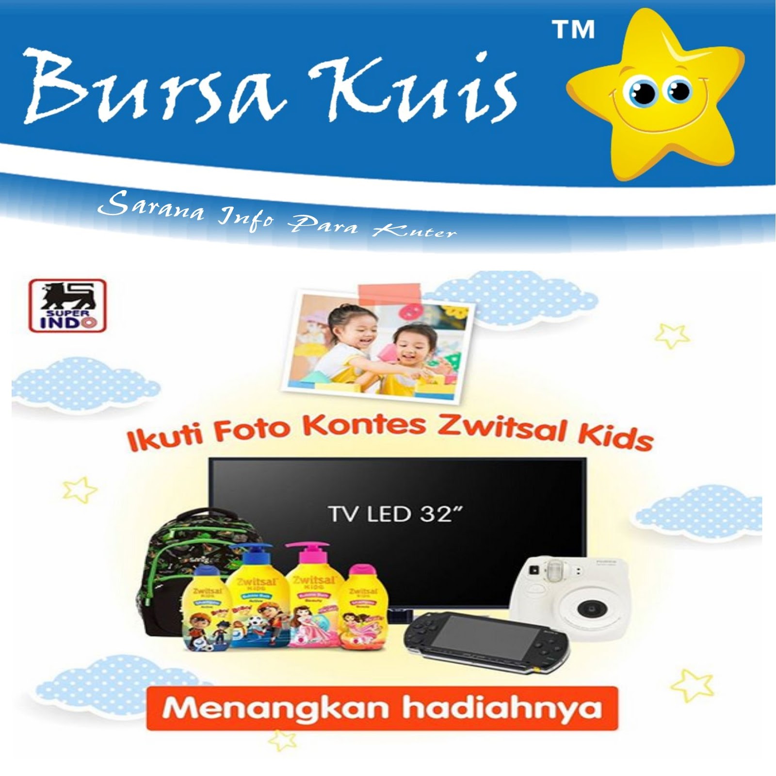 Kuis Foto Kontes Zwitsal Kids Berhadiah TV LED 32 Inci, PSP dan Kamera ...