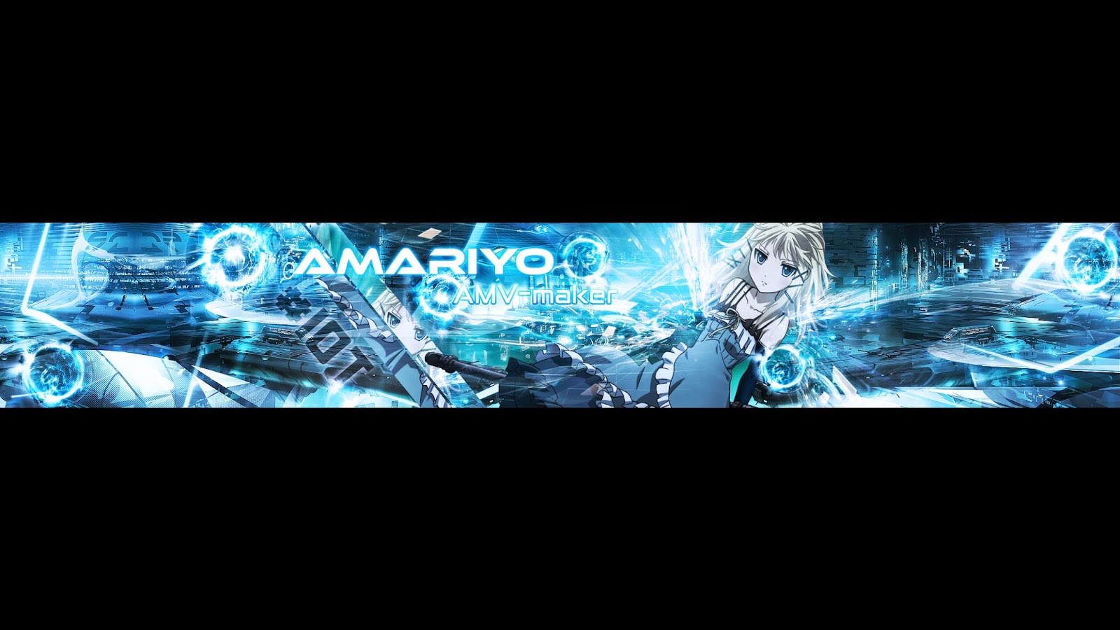 Alexielios' blog: [Créa] Bannière youtube Amariyo