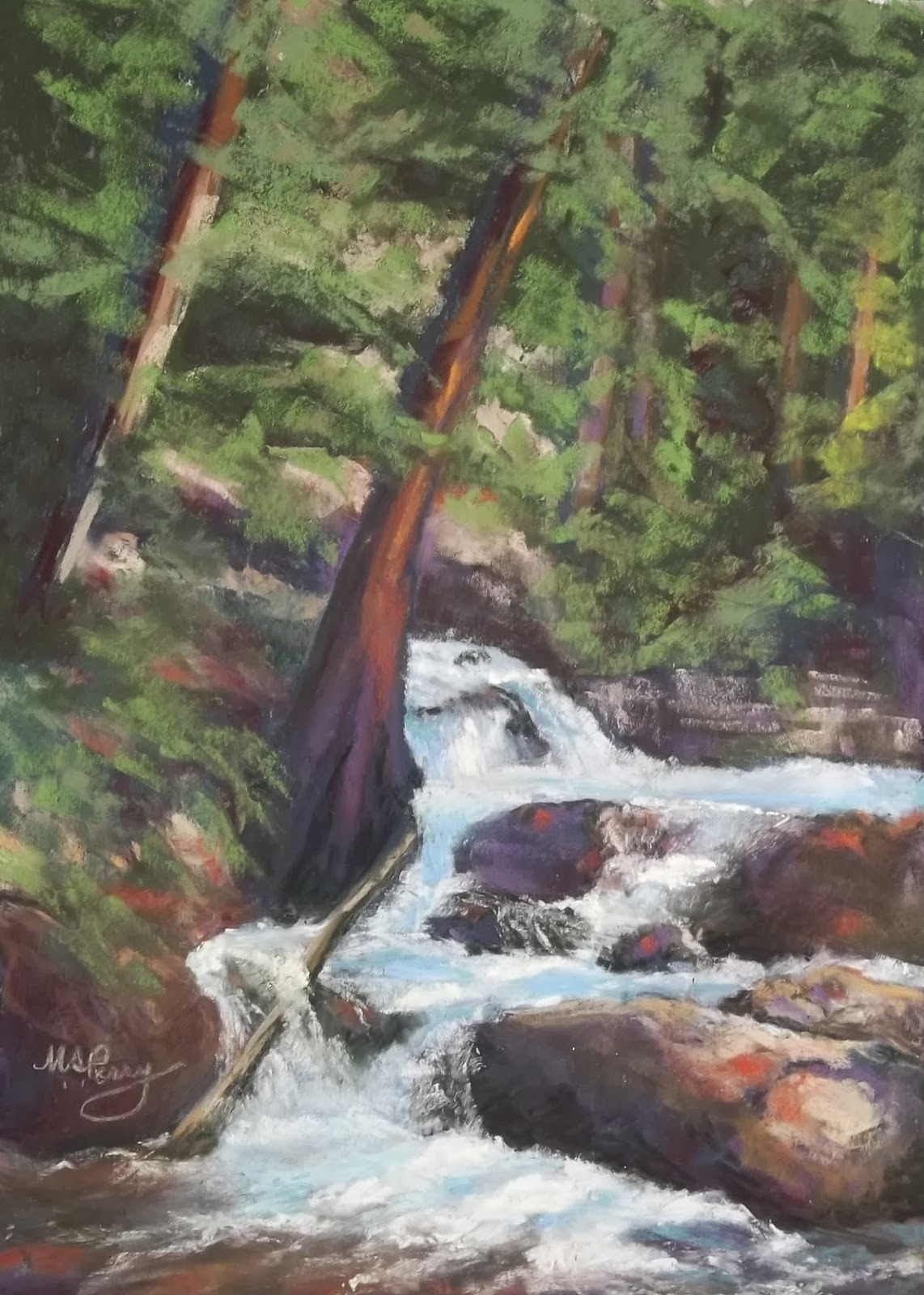 Contemporary Artists of Colorado: “Sacred Space” 12” x 16” Original ...