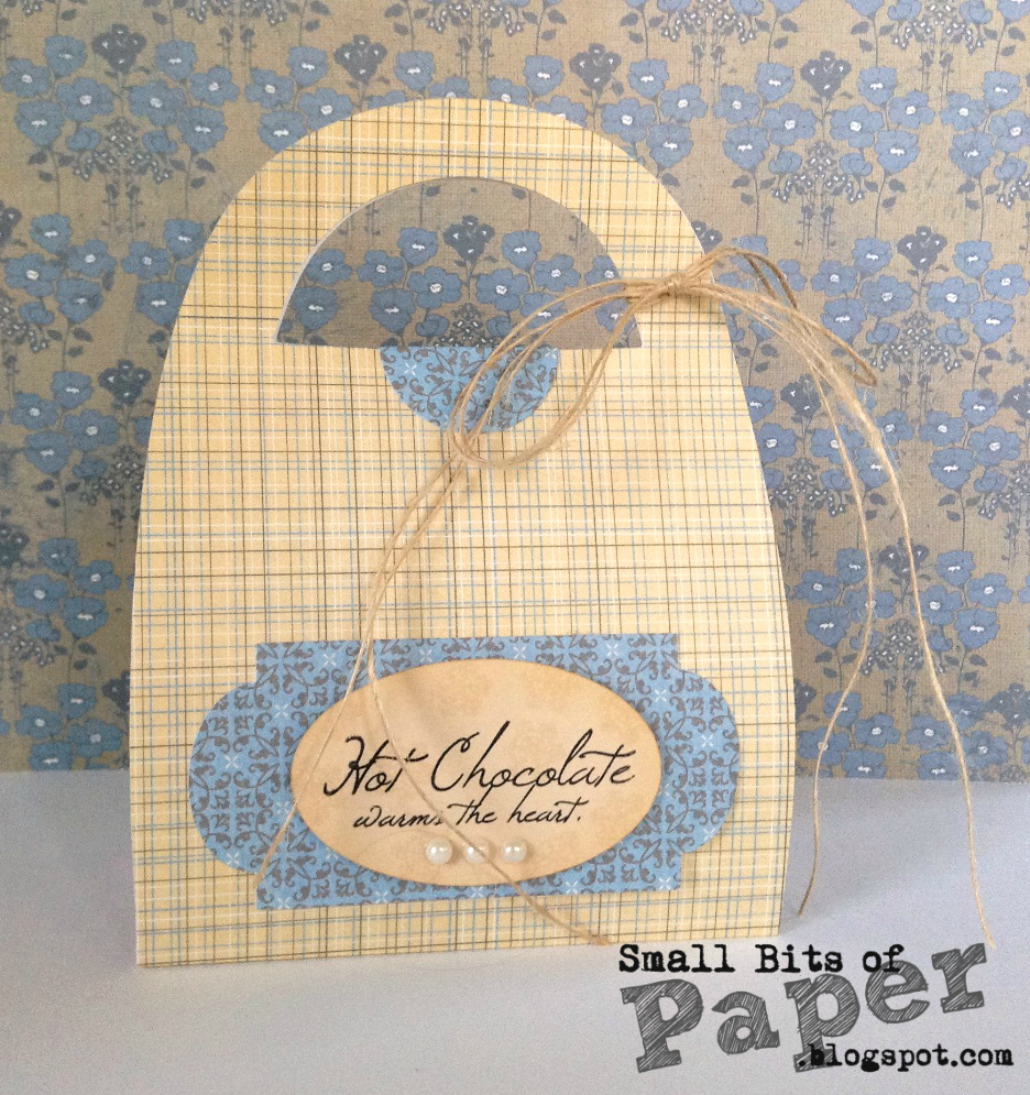 Hot Chocolate Treat Bag | Small Bits of Paper