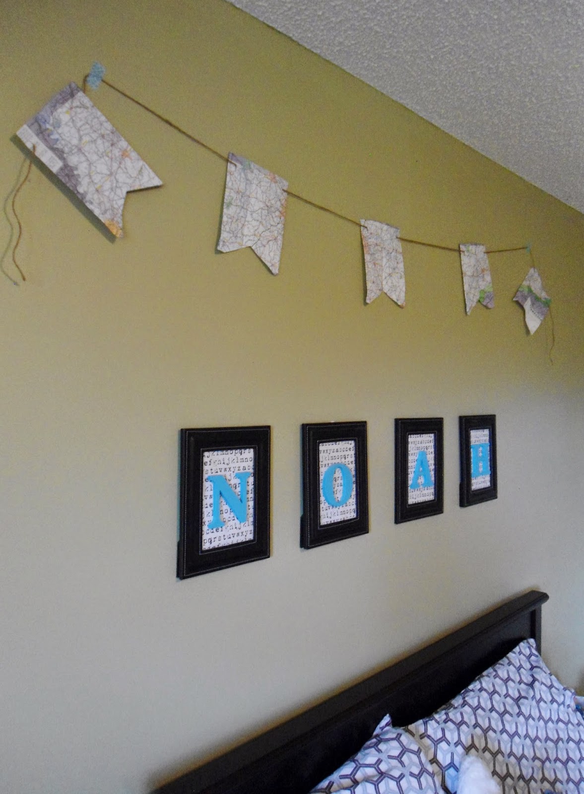 Housecalls Design: How to Make Your Own Map Pennant