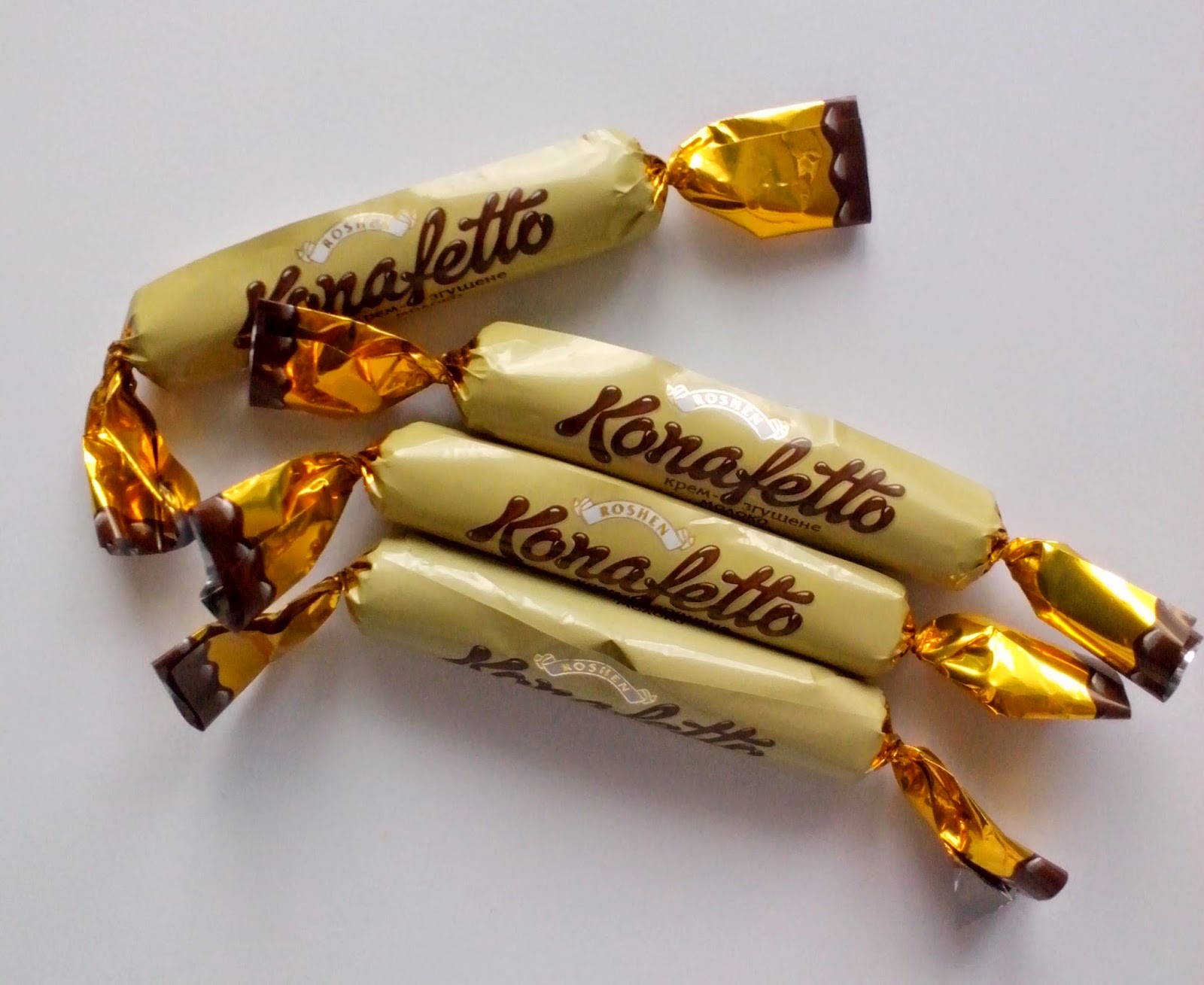 Słodkie Abstrakcje: Roshen, Konafetto