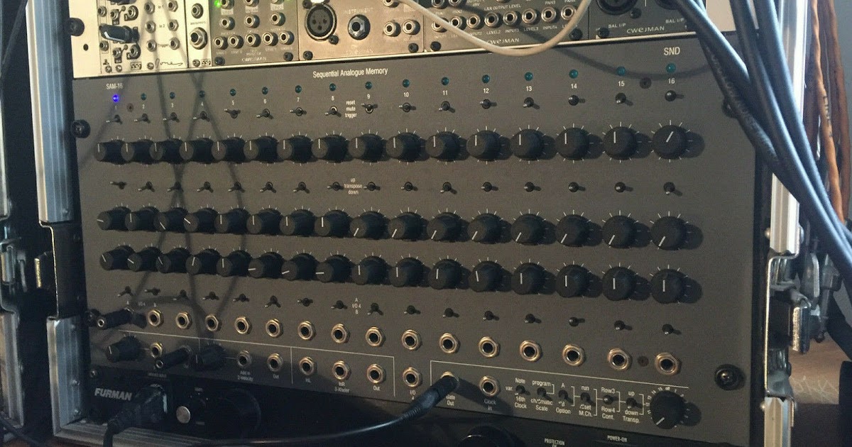 MATRIXSYNTH: SND SAM-16 ANALOG STEP SEQUENCER SN 090217