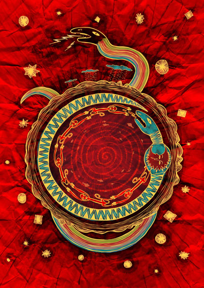 DEJEMOS QUE CORRA EL AIRE: AYIDA WEDDO : " LA SERPIENTE DEL ARCO IRIS