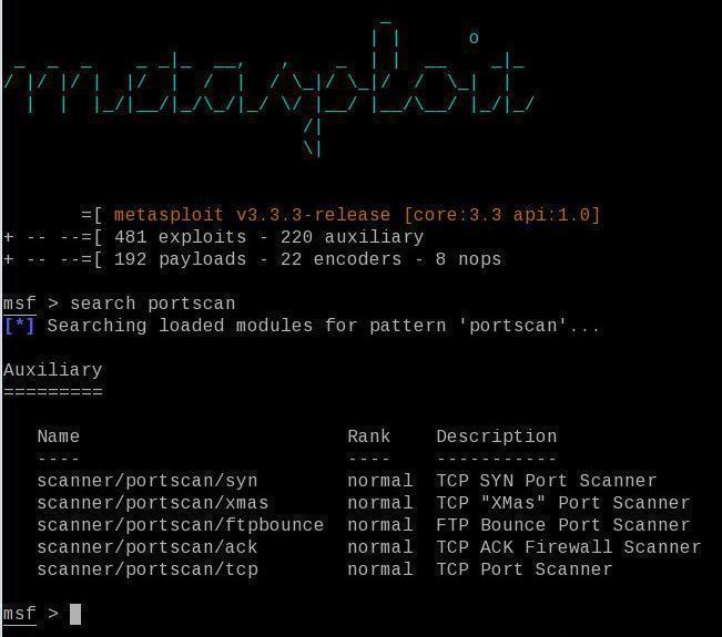 Como scanear ports con metasploit - Proxor: Como scanear ports con ...