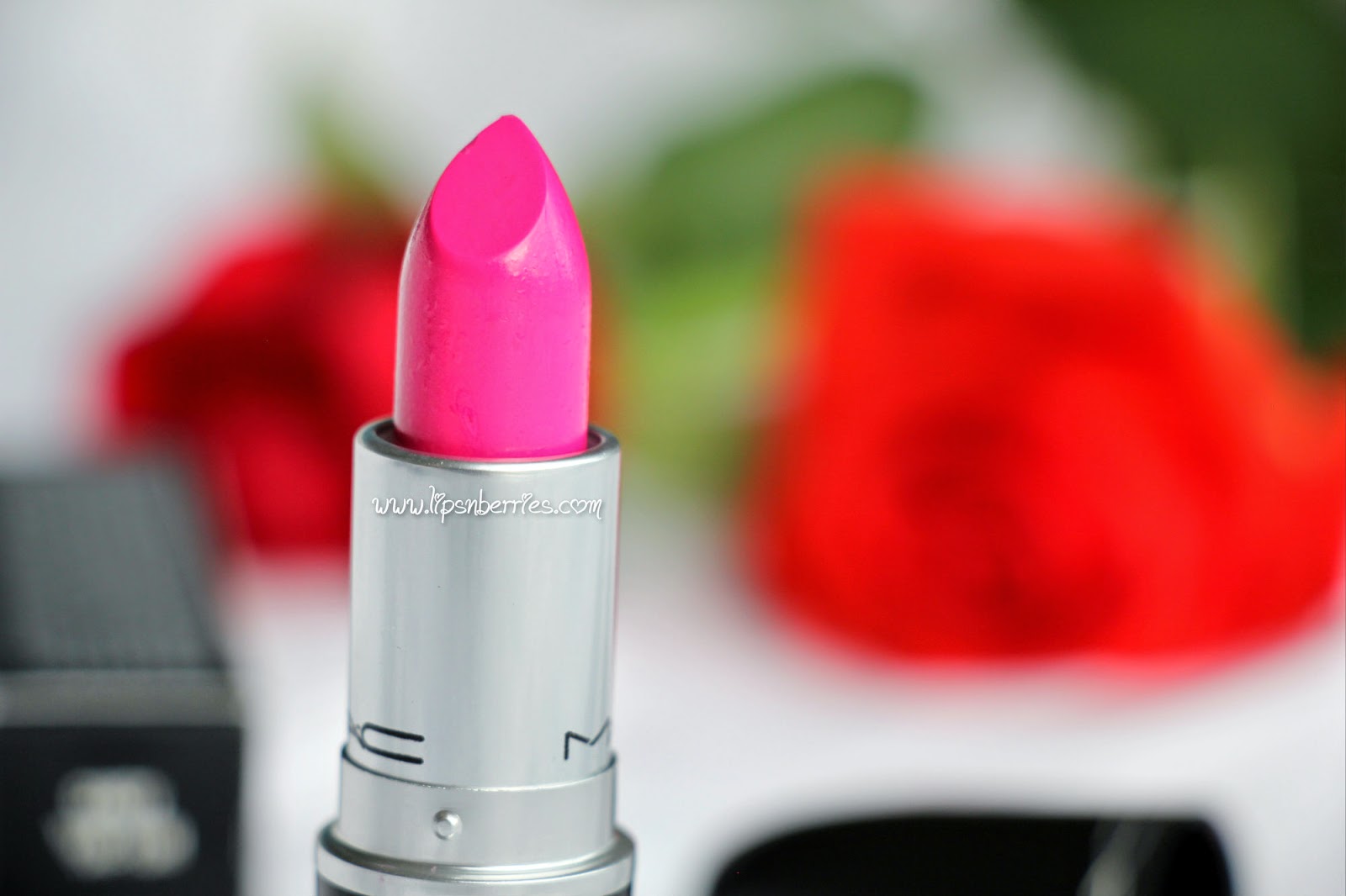 MAC Candy Yum Yum Lipstick Review! | LIPS n BERRIES