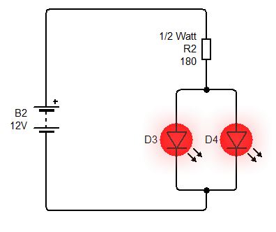 Cara Menghitung Nilai Resistor pada Rangkaian LED Seri dan LED Paralel ...