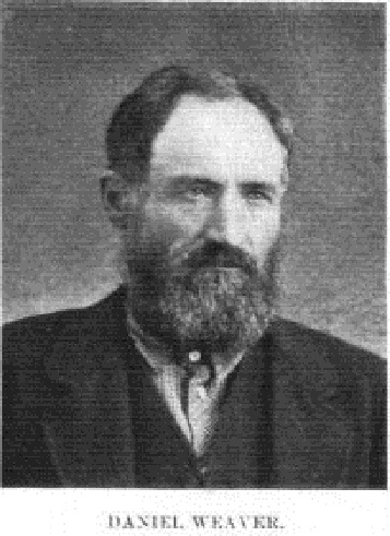 Kansas And Its Surnames: Daniel Weaver.
